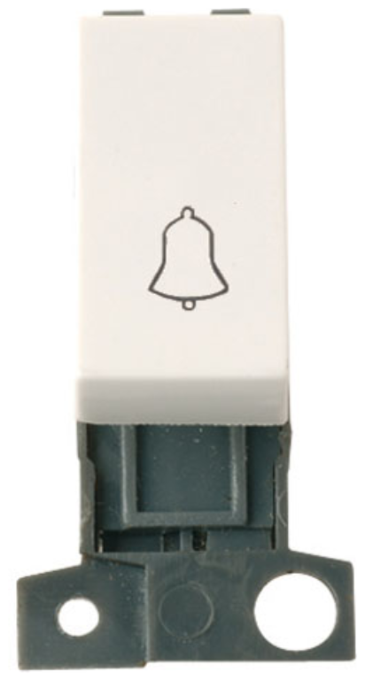 Click Scolmore MD005PW Minigrid 10A 1 Way Retractive Switch Mod- Go Sparky