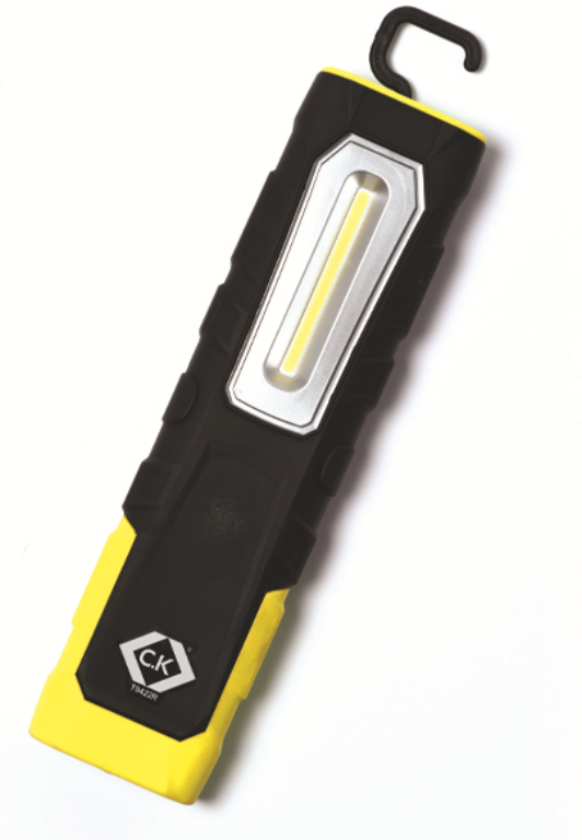 CK T9422R 420lm IP54 COB LED Rechargeable Inspection Torch with- Go Sparky