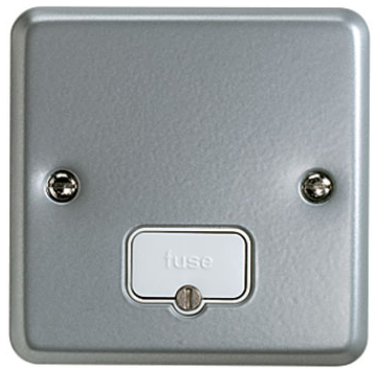 MK K954ALM 13A 1 Gang Double Pole Unswitched Fused Spur Connect- Go Sparky