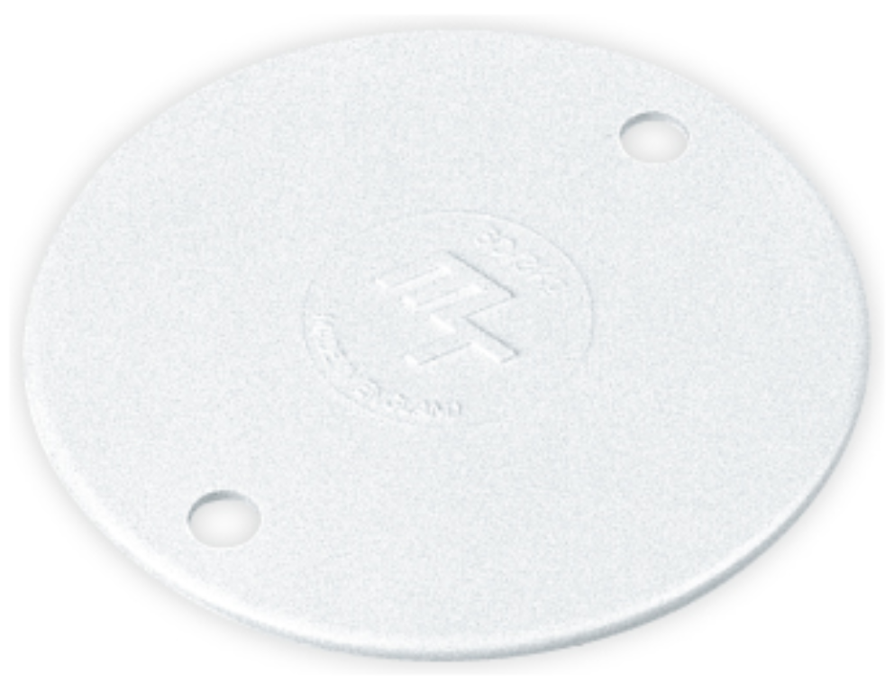 Marshall Tufflex MCL2WH Overlapping Circular Conduit Box Lid, W- Go Sparky