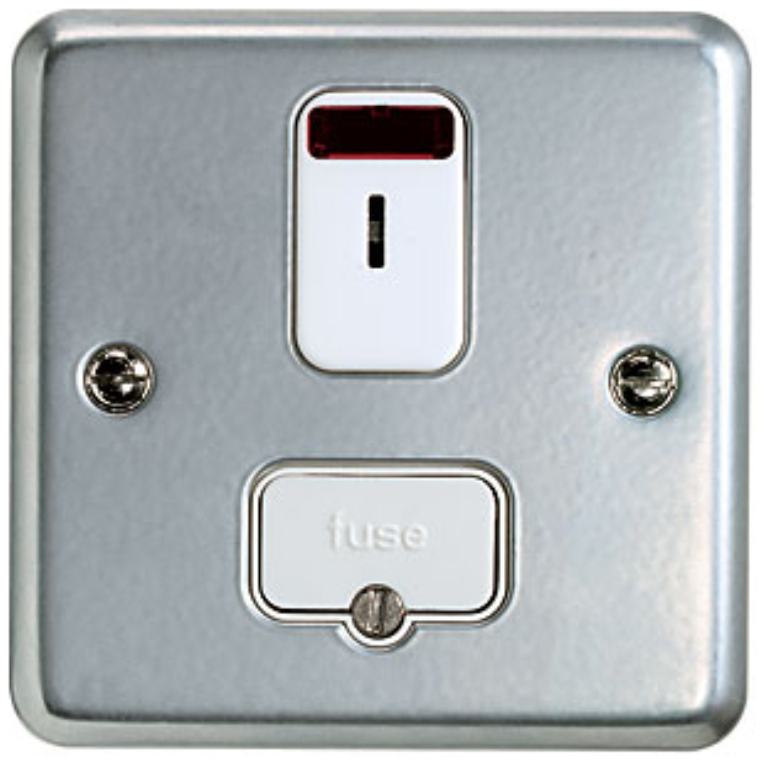 MK K963KOALM 13A 1 Gang Double Pole Key Operated Fused Spur Con- Go Sparky