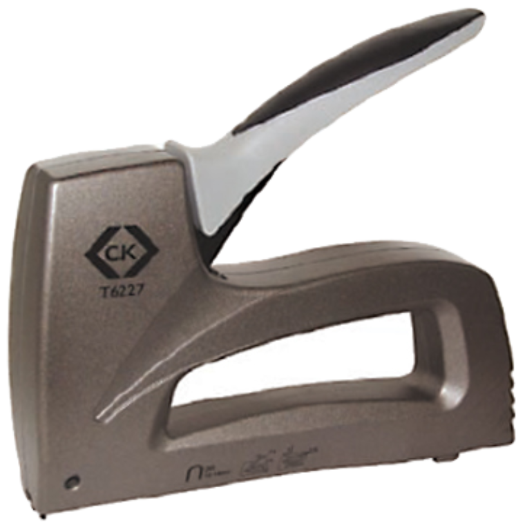 CK T6227 Heavy Duty Aluminium Cable Tacker for 6.4mm Telecom Ca- Go Sparky