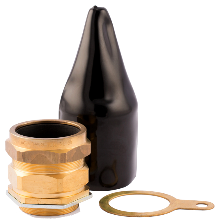 SWA PCW63LSF-PK 63mm LSF Indoor and Outdoor Brass Cable Gland P- Go Sparky