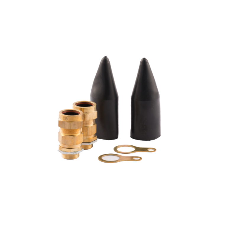 SWA CW20PACK-ALT 20mm Outdoor Brass Cable Gland Pack with 2x Gl- Go Sparky