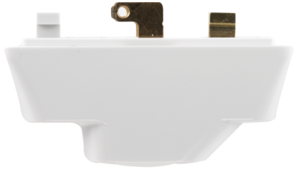 Hager P22 | 6A 3 Pin Plug With Cord Grip & Cover, White - Go Sparky