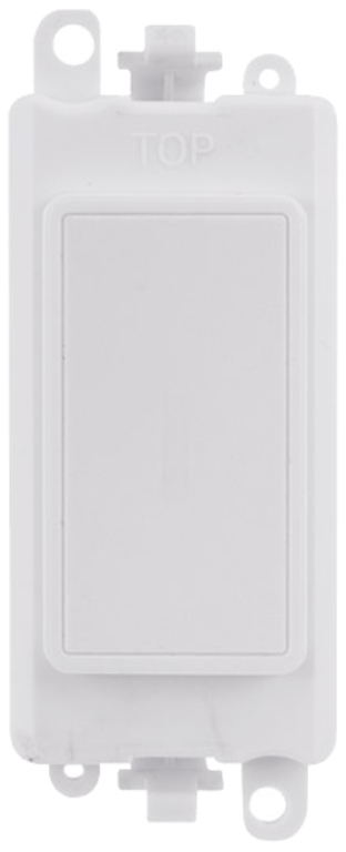 Click Scolmore GM2008PW | Gridpro Blank Module, Polar White - Go Sparky