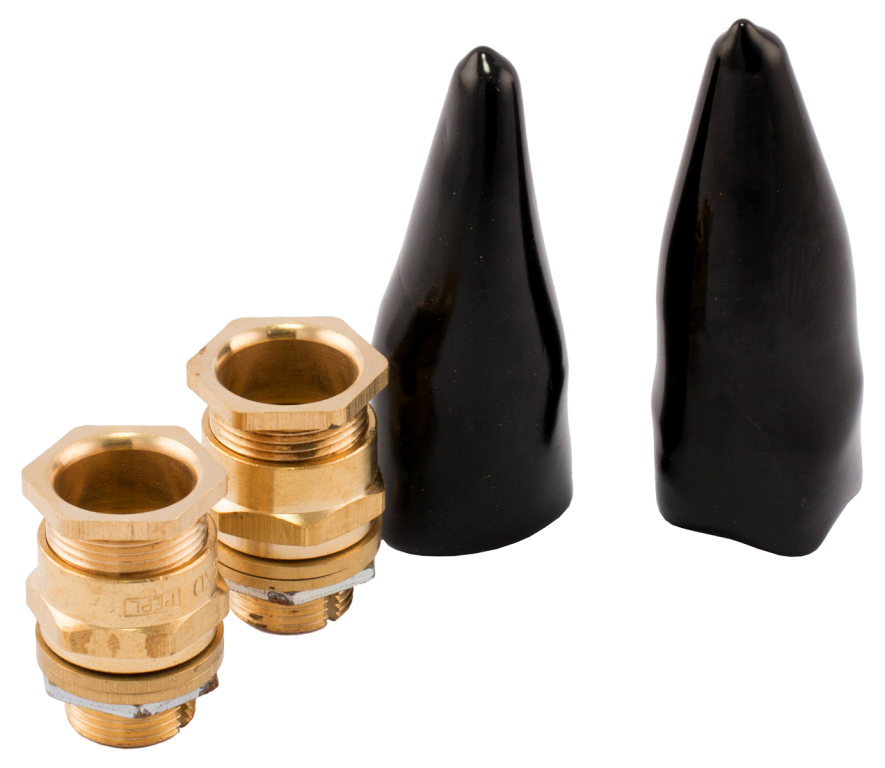 SWA GXD20PACK | 20mm IP66 Brass Cable Gland Pack - Go Sparky