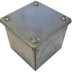 Green Brook 332GK | 75x75x50mm Steel Knockout Adaptable Box - Go Sparky