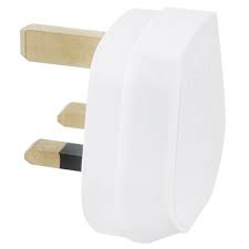 Niglon RPT13W | 13A 3 Pin Fused Plug Top, Heavy Duty - Go Sparky