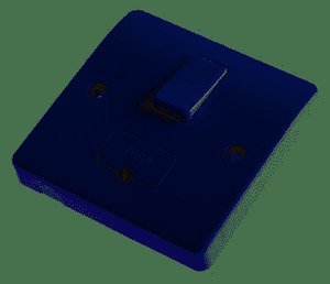 MK K330WHI Logic Plus 13A Double Pole (DP) Switched Fused Spur - Go Sparky